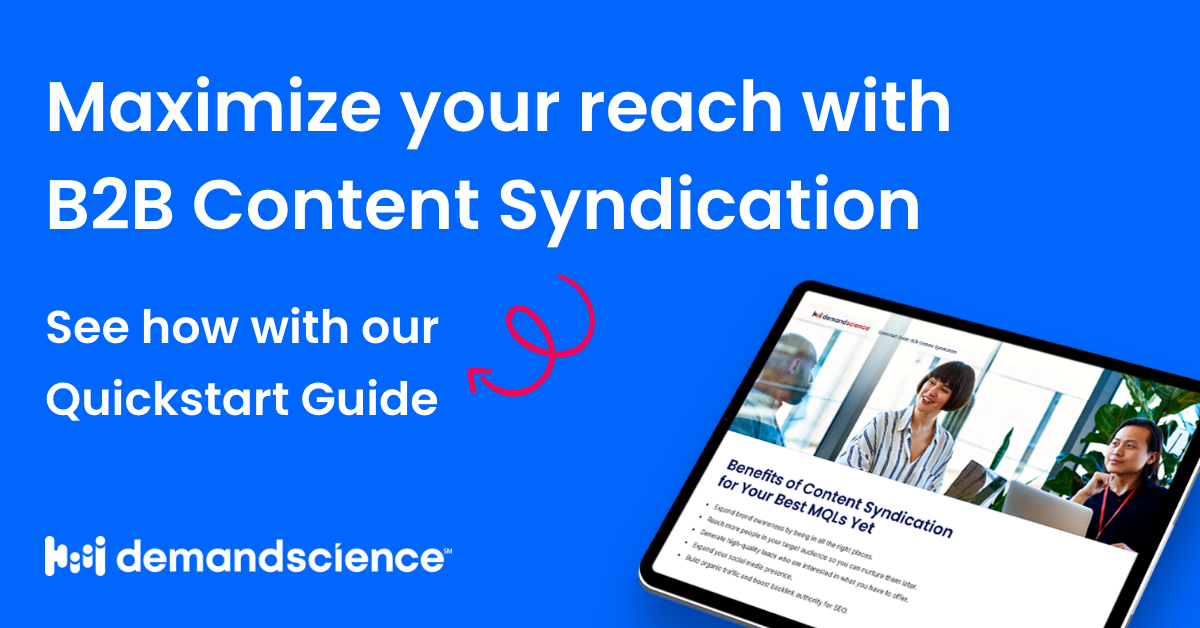 How Content Syndication Work? - DemandScience